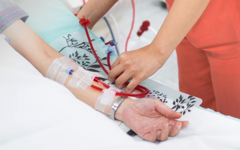 Hemodiafiltration in renal failure reduces the risk of death by 23% ...